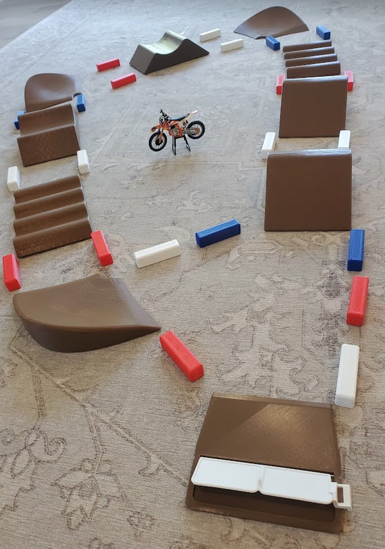 Toy Motorcycle Track, Dirt Bike Track, Motocross Track, Supercross ...