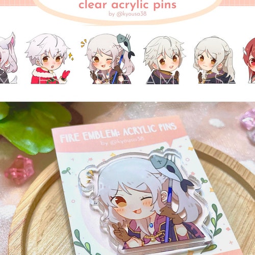 Fire Emblem: Three Houses Acrylic Pins - Etsy