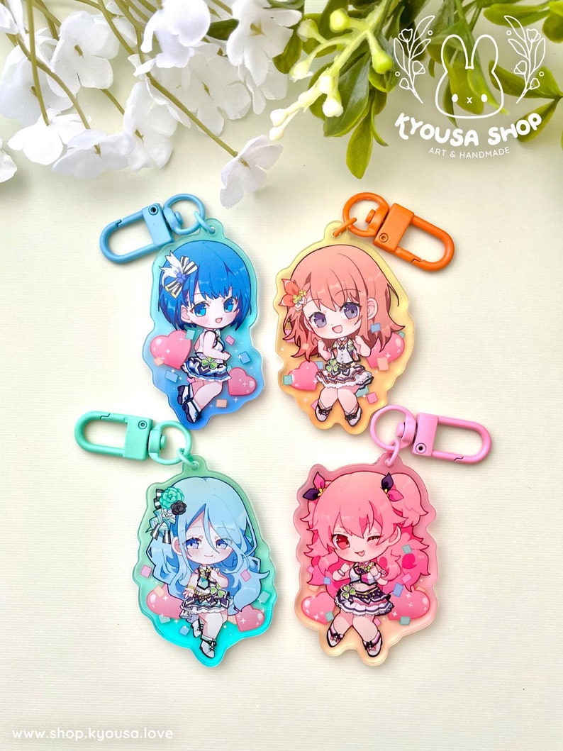 More More Jump! Keychains / Charms - Etsy