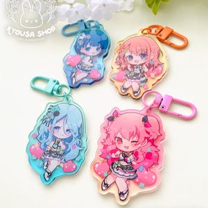 Project Sekai Keychains / Charms - Etsy