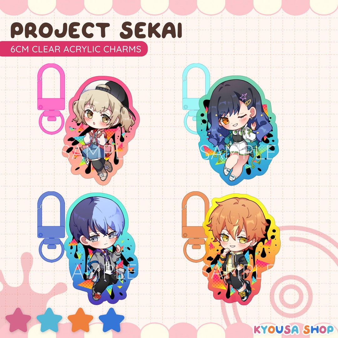 Project Sekai: Vivid BAD SQUAD Keychains / Charms - Etsy