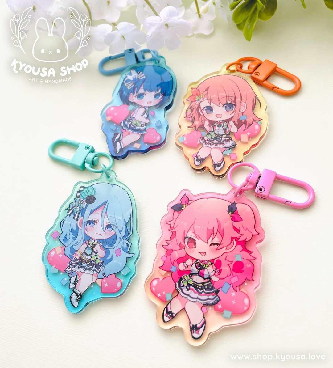More More Jump! Keychains / Charms - Etsy