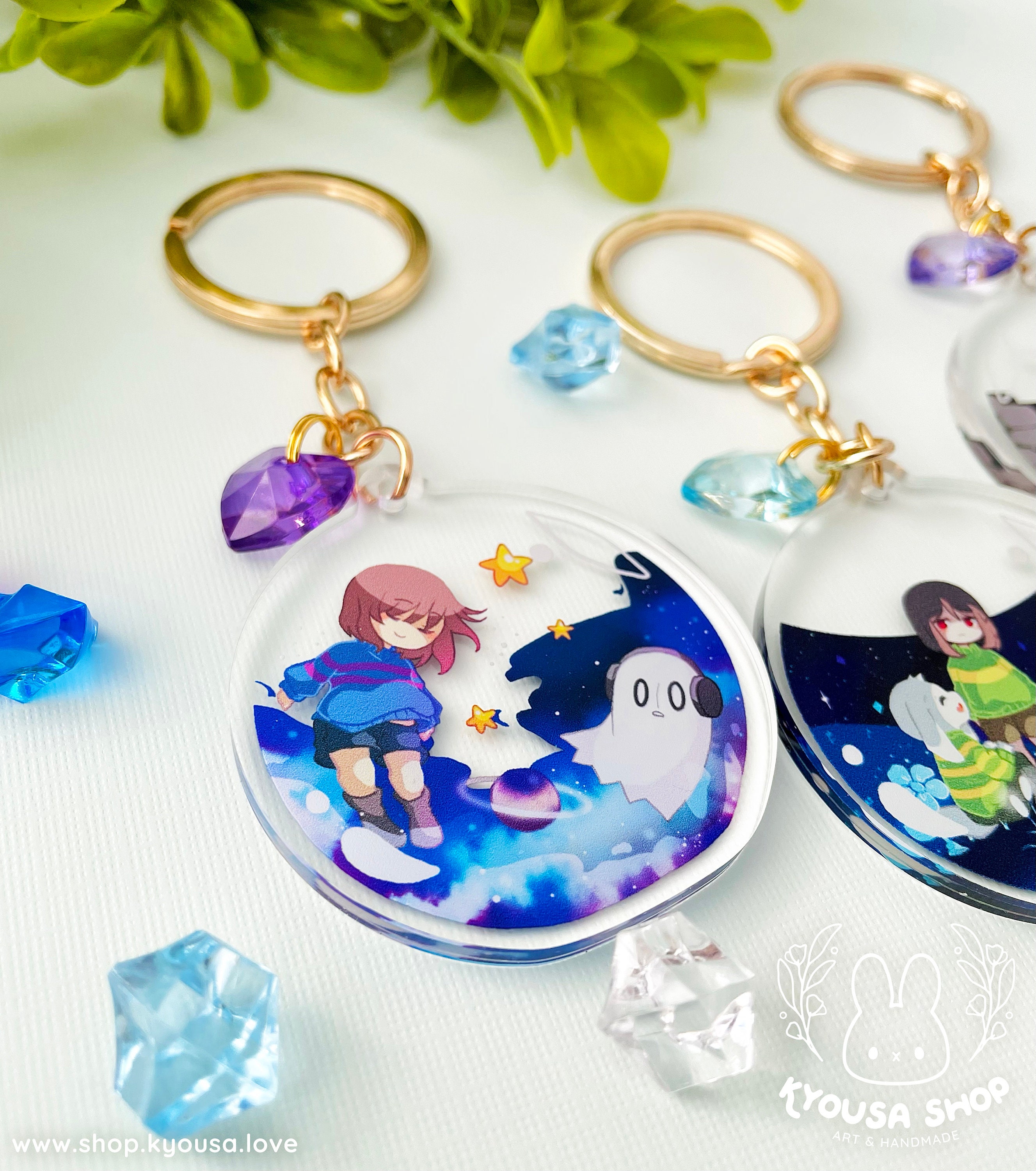 Undertale Keychains / Charms - Etsy