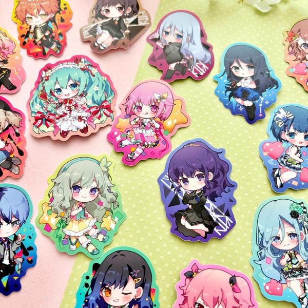 Pjsk Stickers - Etsy