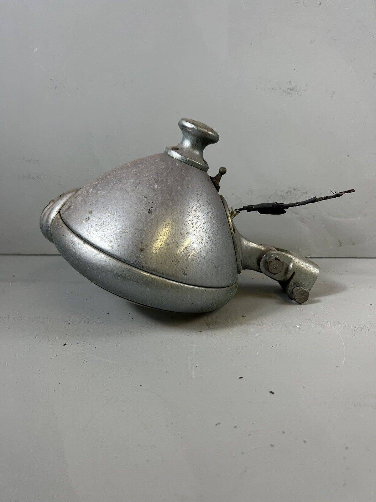 Antique Unity Spotlight Auto Spot Lamp GM Vintage Police Side View ...
