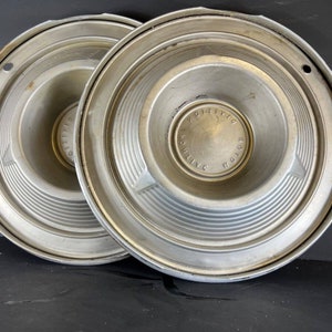 Vintage Pontiac Motor Division Center Caps Original Wheel Cover Hubs ...