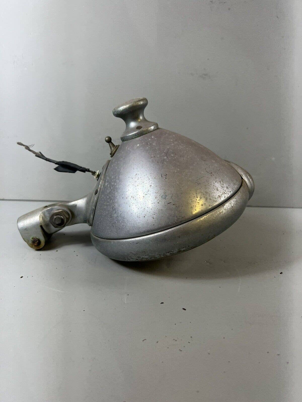 Antique Unity Spotlight Auto Spot Lamp GM Vintage Police Side View ...