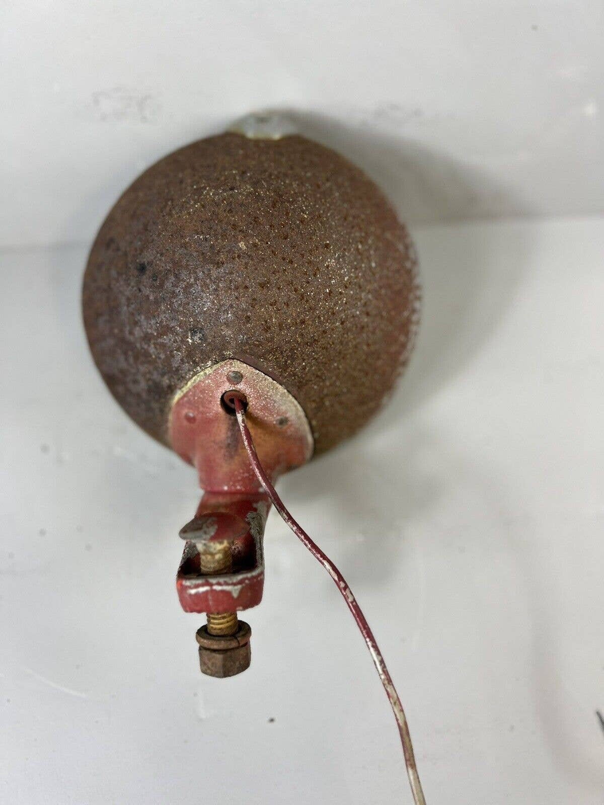 Antique Unity Spotlight Auto Spot Lamp GM Vintage Police Side View ...