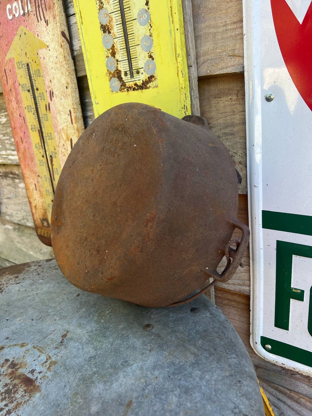 Vintage Wagner Ware Cast Iron Dutch Oven Pot 10.5 Patina Unseasoned - Etsy