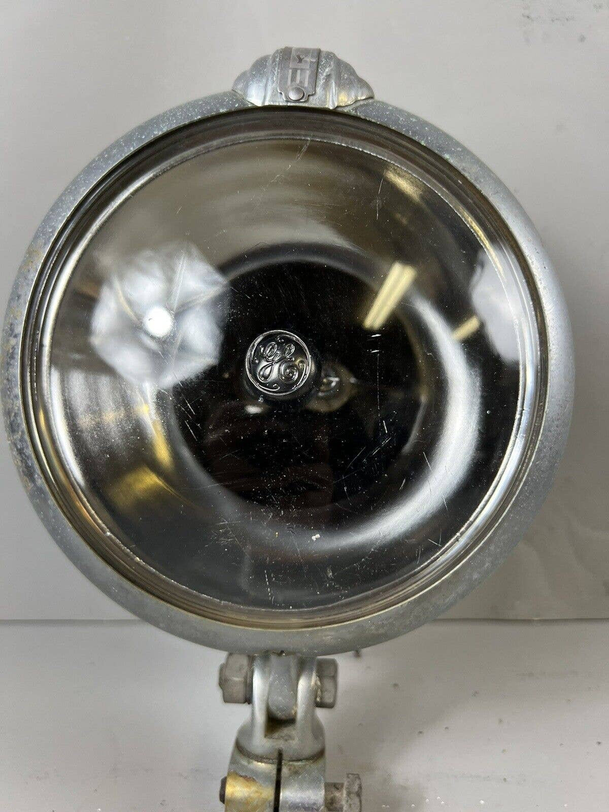 Antique Unity Spotlight Auto Spot Lamp GM Vintage Police Side View ...