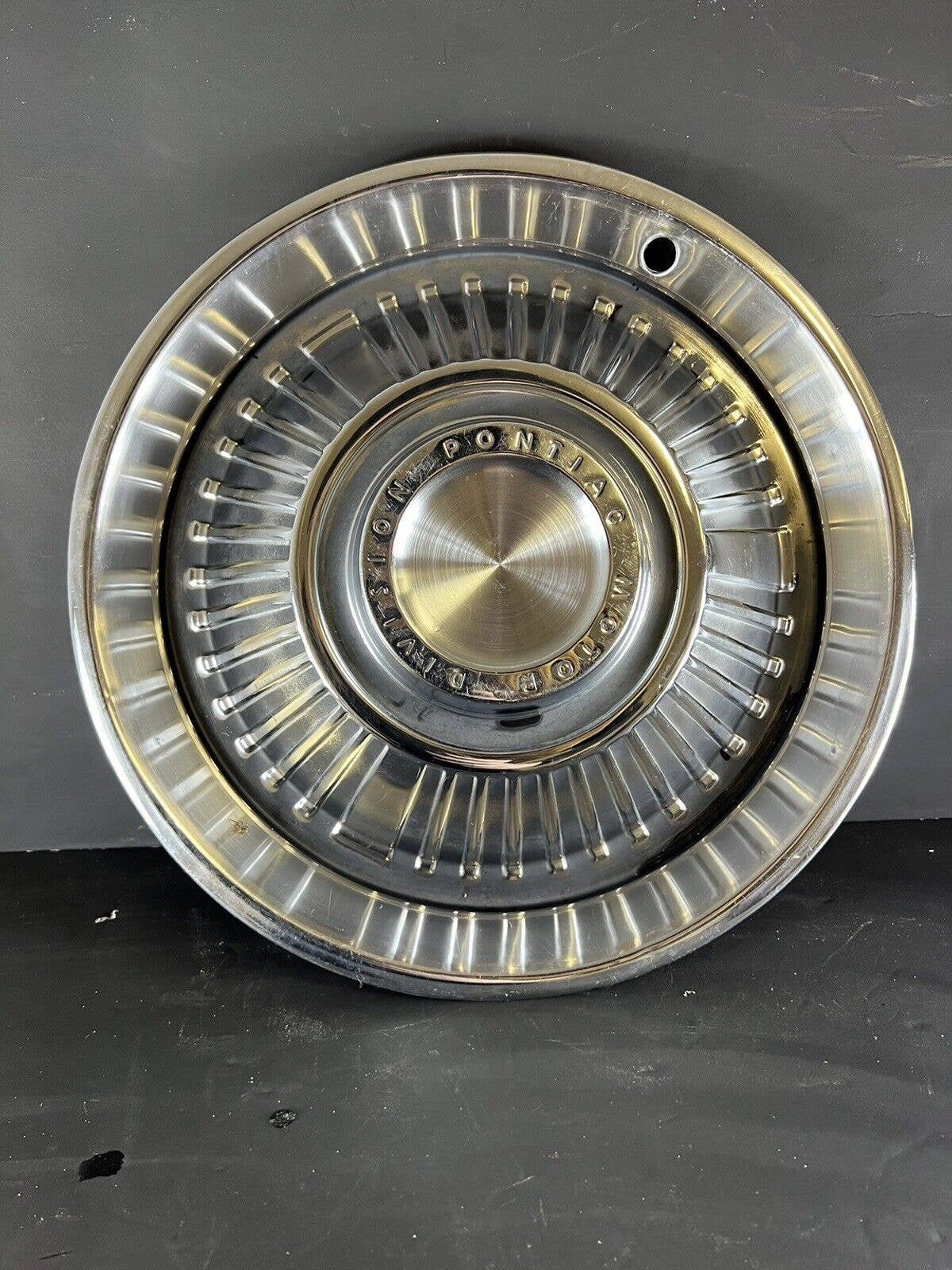 Vintage Pontiac Motor Division Center Caps Original Wheel Cover Hubs ...