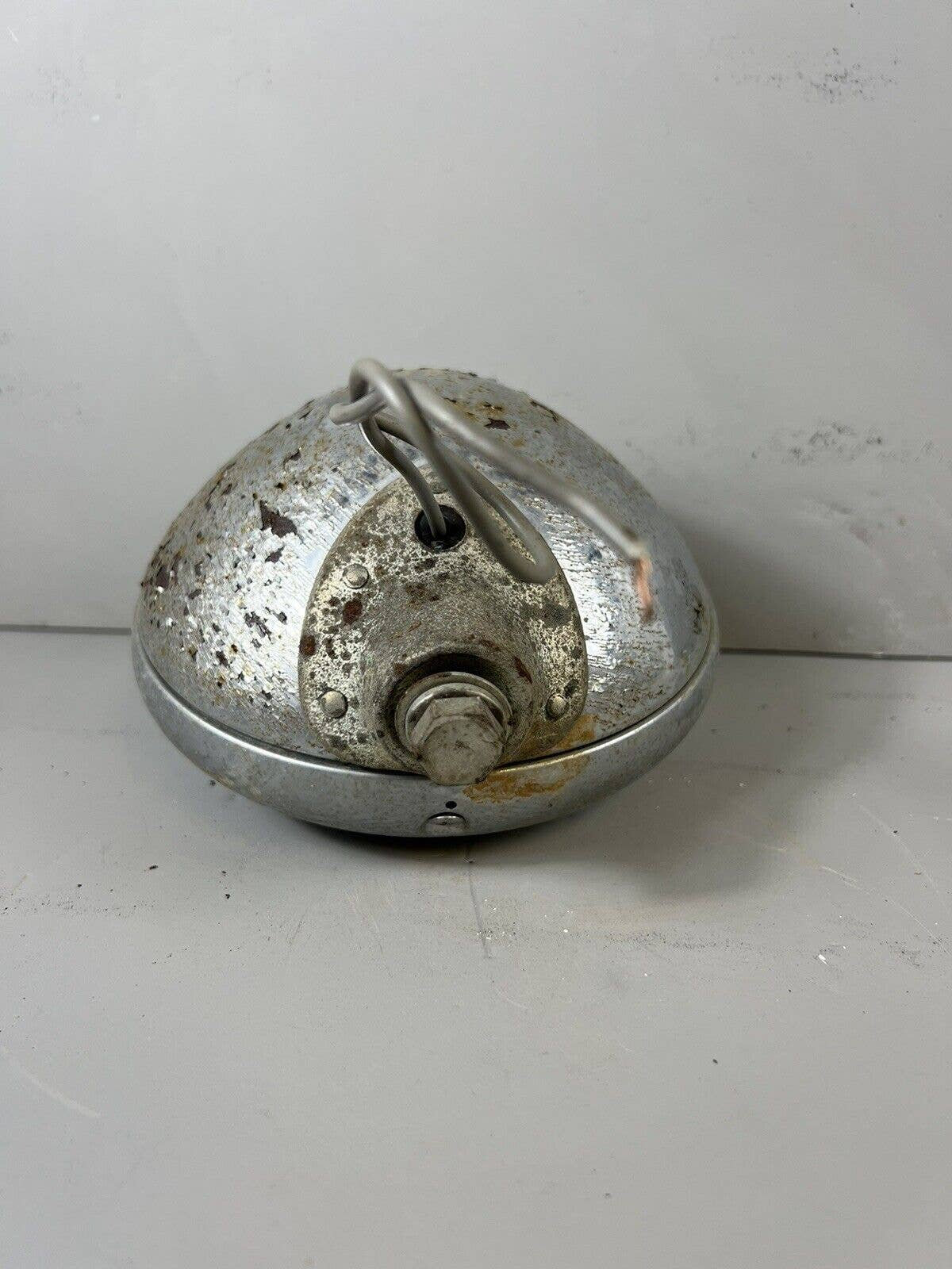 Antique Unity Spotlight Auto Spot Lamp GM Vintage Police Side View ...