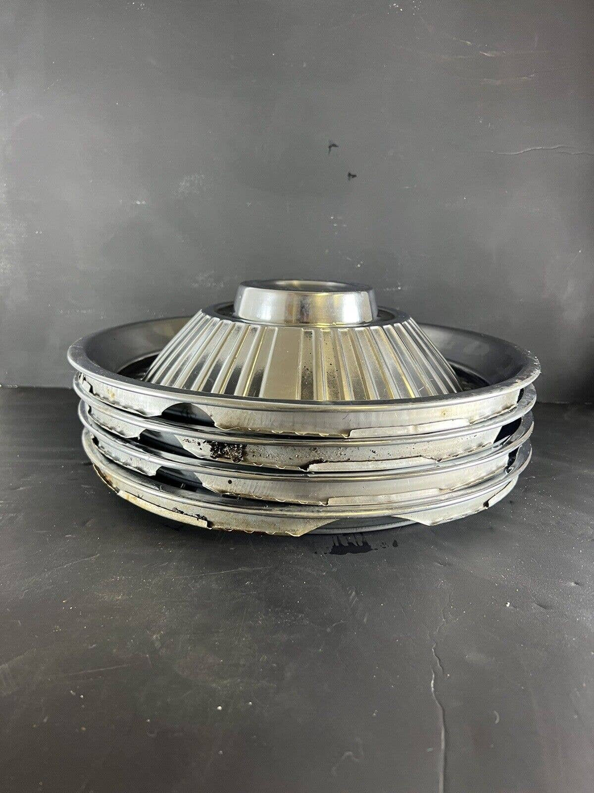 Vintage Pontiac Motor Division Center Caps Original Wheel Cover Hubs ...