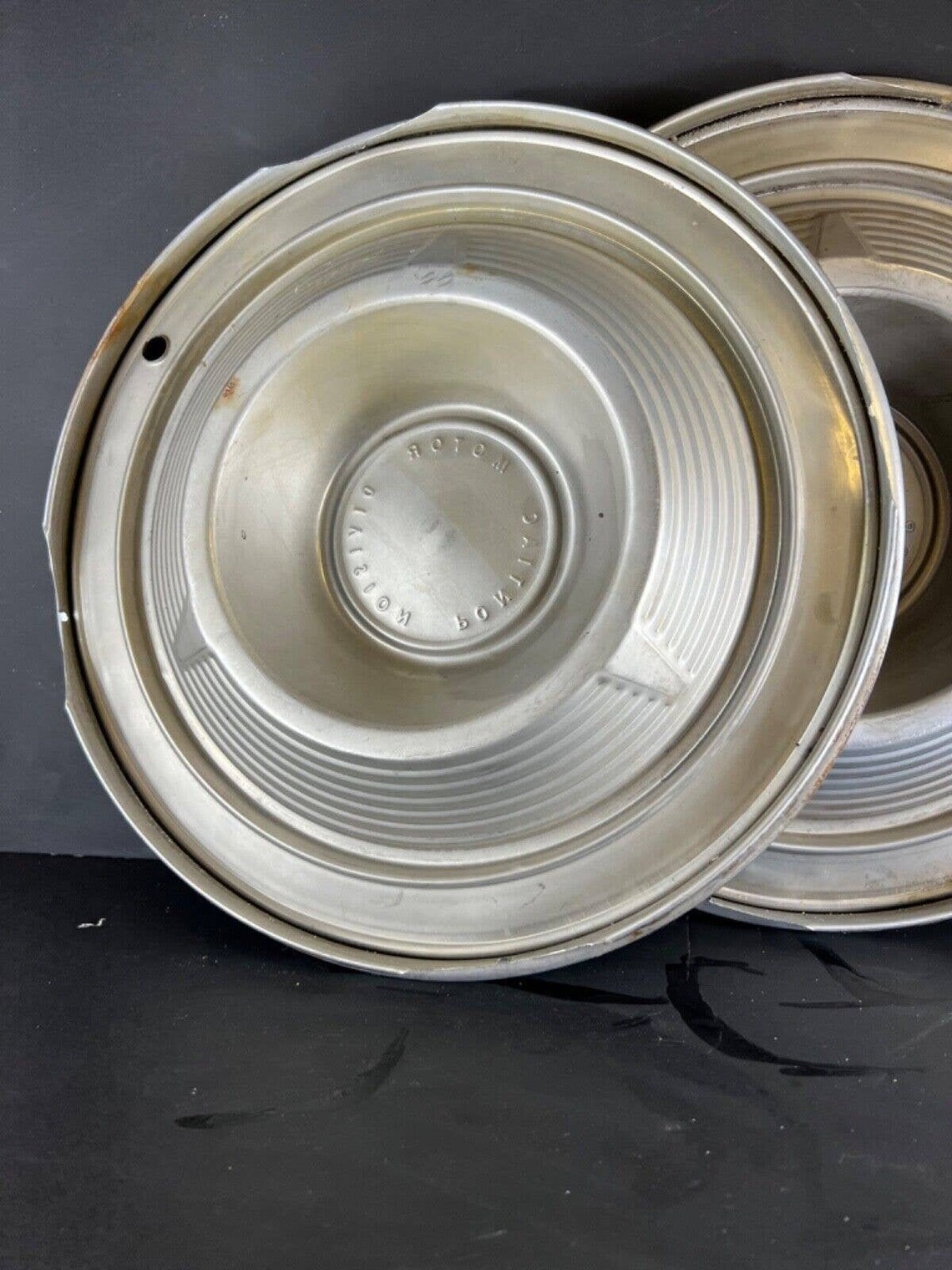 Vintage Pontiac Motor Division Center Caps Original Wheel Cover Hubs ...