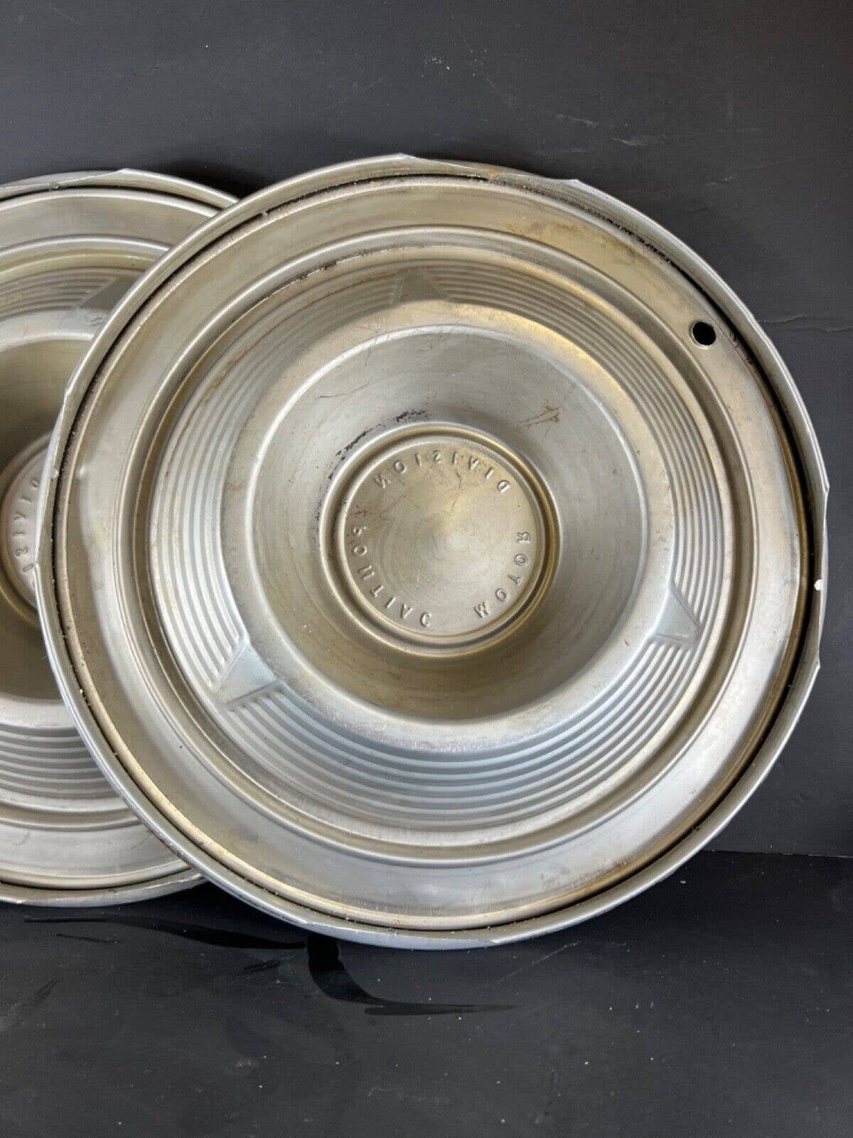 Vintage Pontiac Motor Division Center Caps Original Wheel Cover Hubs ...