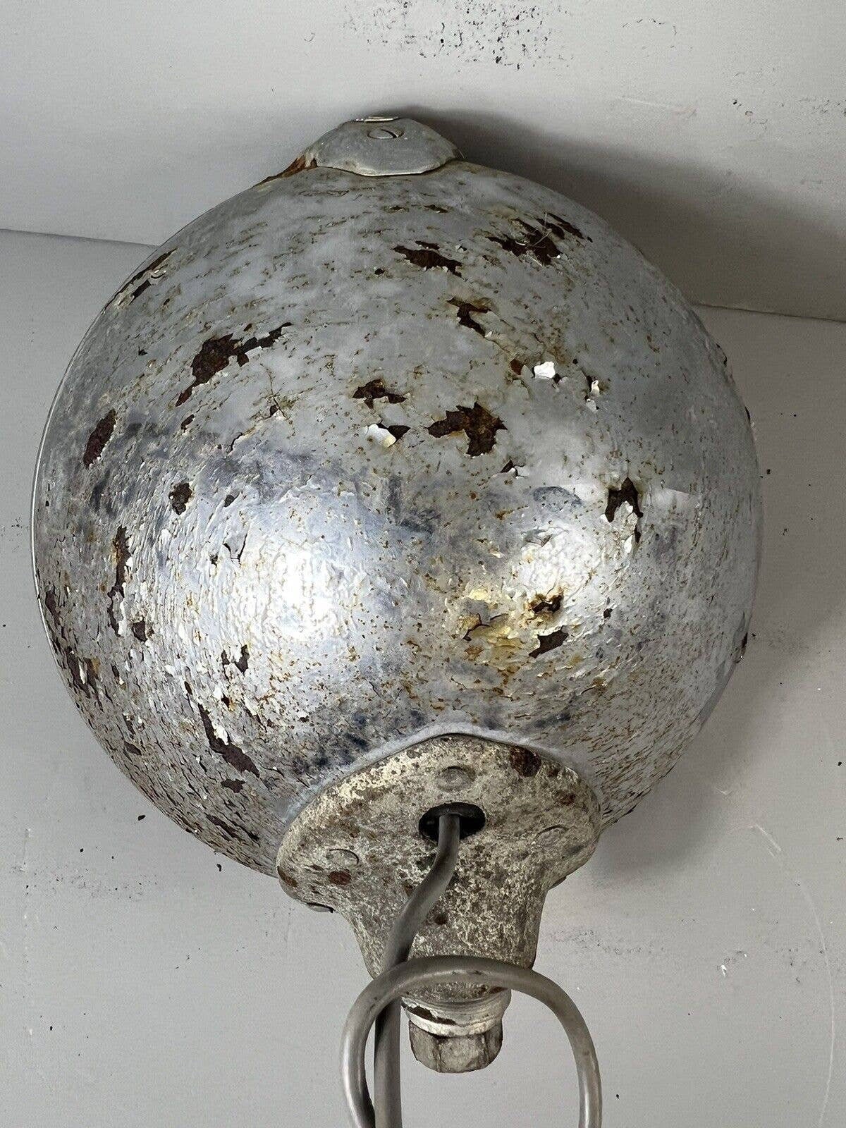 Antique Unity Spotlight Auto Spot Lamp GM Vintage Police Side View ...