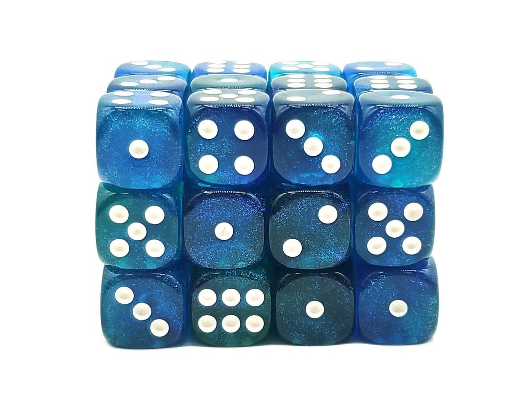 Galaxy - Blue Void 36ct 12mm D6 Dice Set Mini Size - Etsy