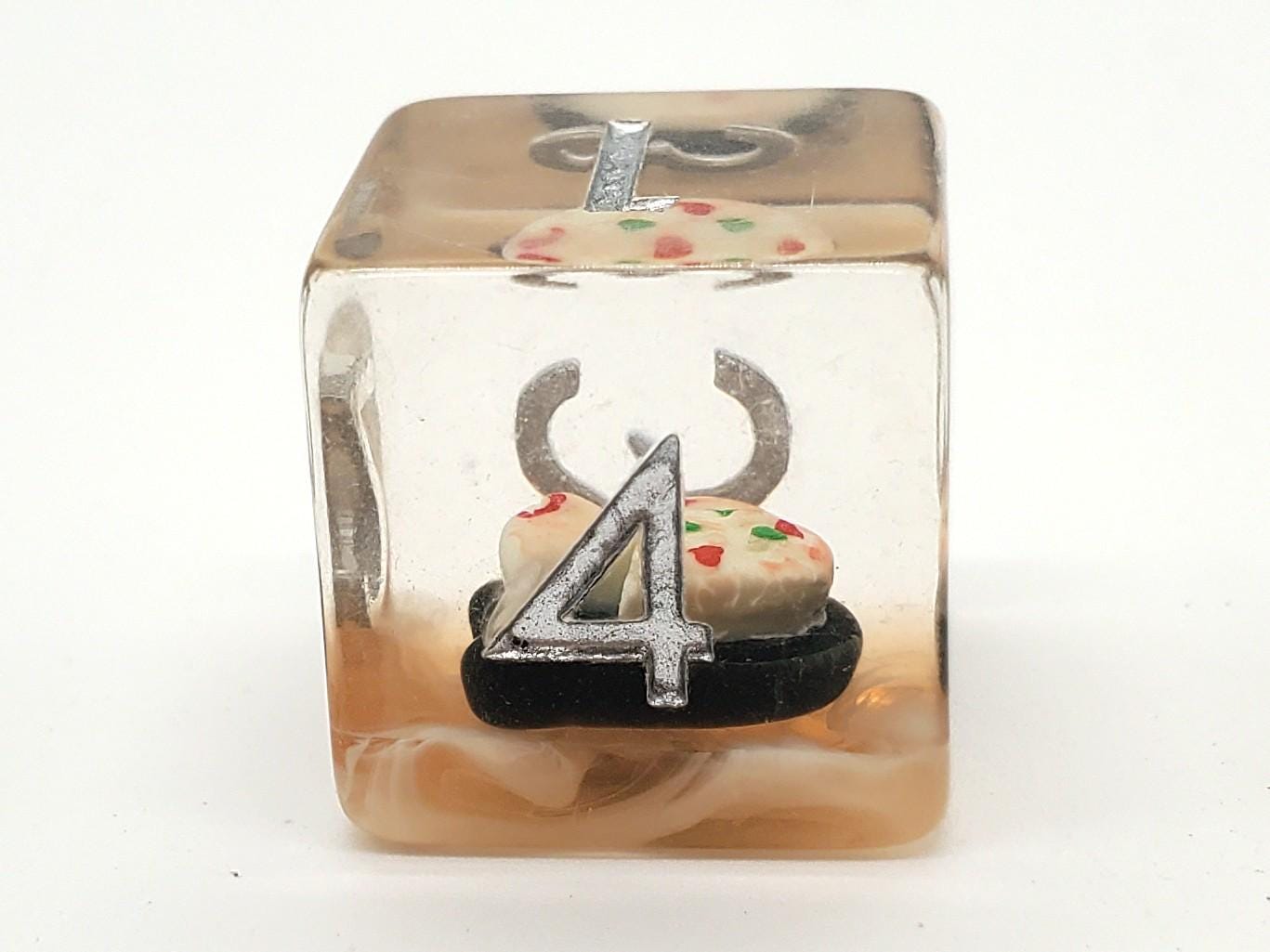Dessert Yum! Infused - Cake, Pie - 7 Piece Dnd RPG Dice Set - Etsy