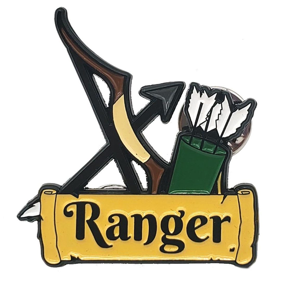 Ranger Class Dnd Old School Collectable Pin - Etsy