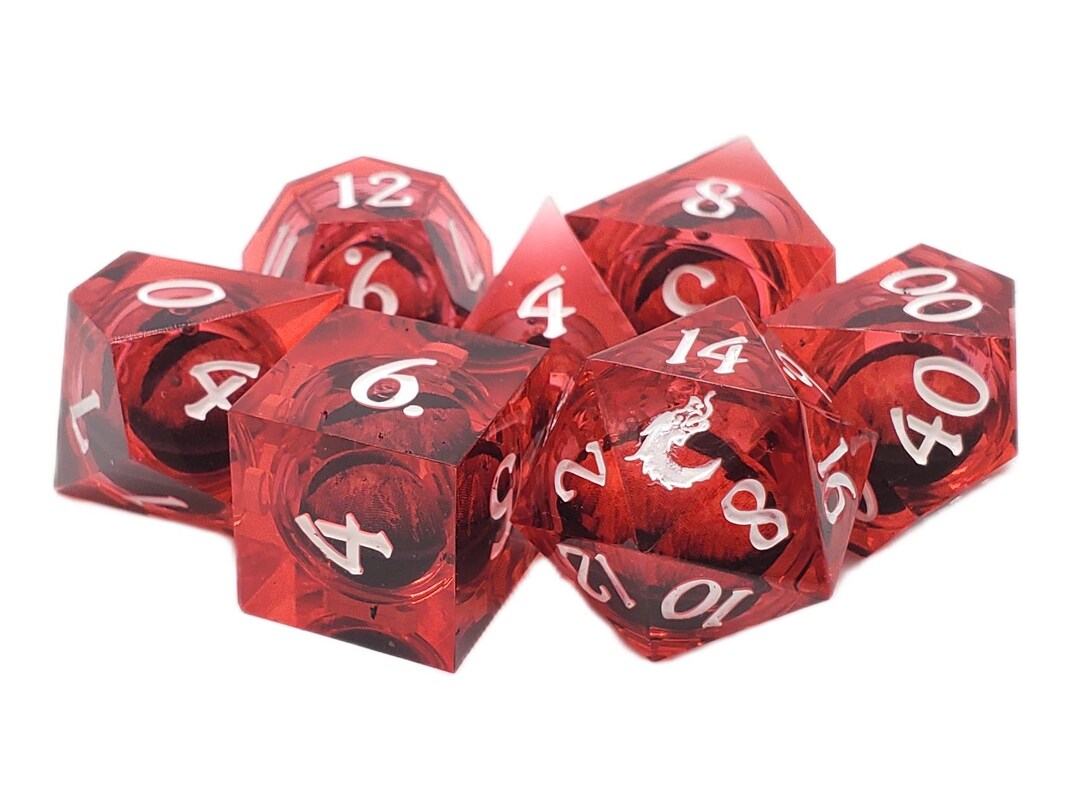 Liquid Infused - Serpent's Eye - Red W/ Red Eye - Old School 7-piece ...