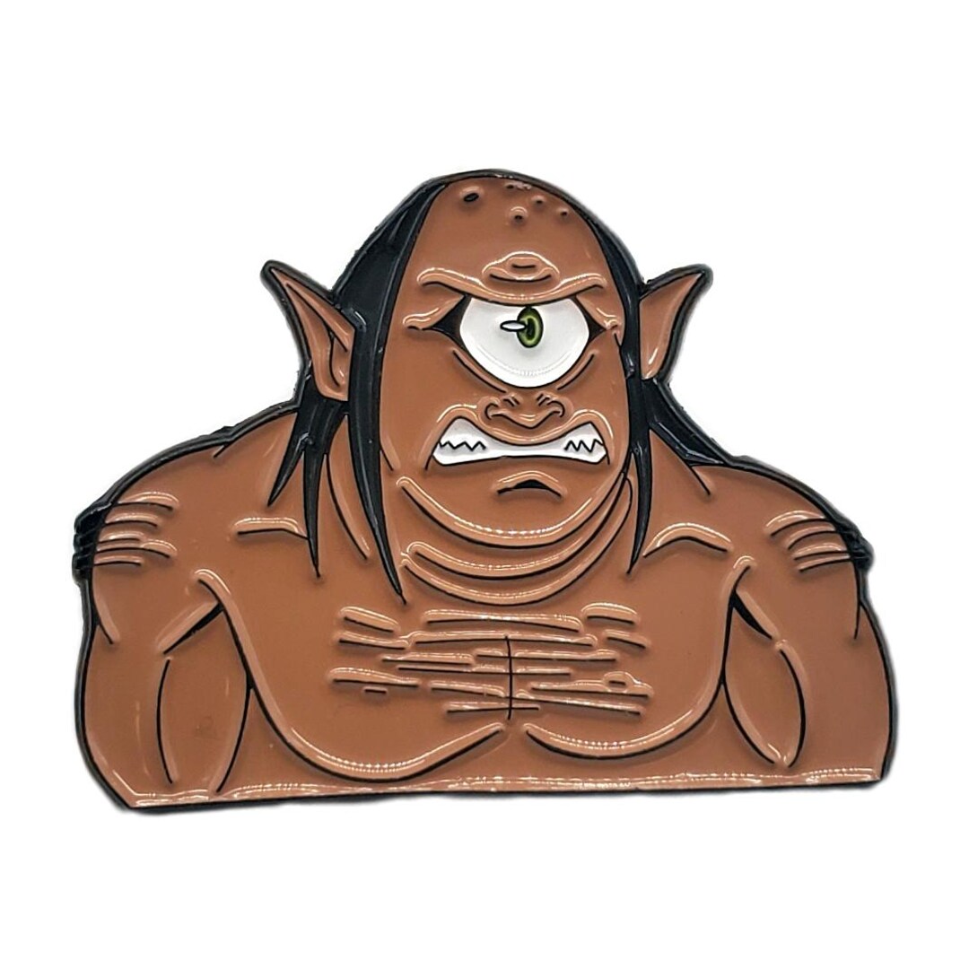 Cyclops Dnd Old School Collectable Pin - Etsy