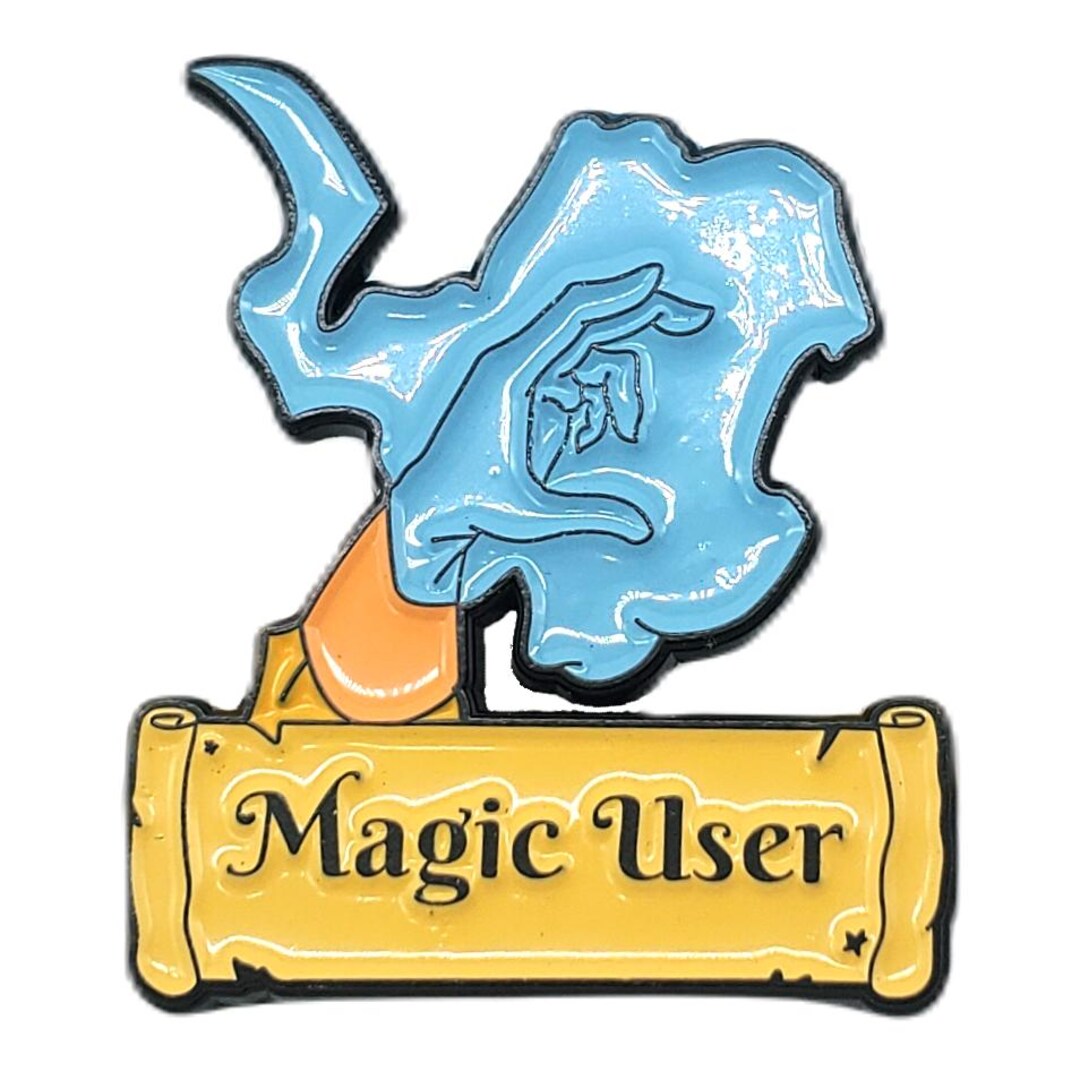 Magic User Class Dnd Old School Collectable Pin - Etsy
