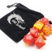Vorpal Red & Yellow W/ Silver Old School 7 Piece Dnd Rpg Dice Set - Etsy