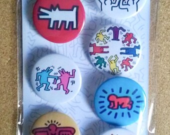 Keith Haring Pin | Etsy