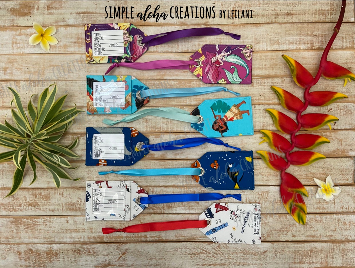 Disney & Pixar Designs / Personalized Identification Tags / Customized ...