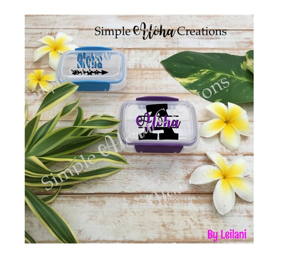 Snack Container / Personalized Snack Storage / Food Keeper - Etsy