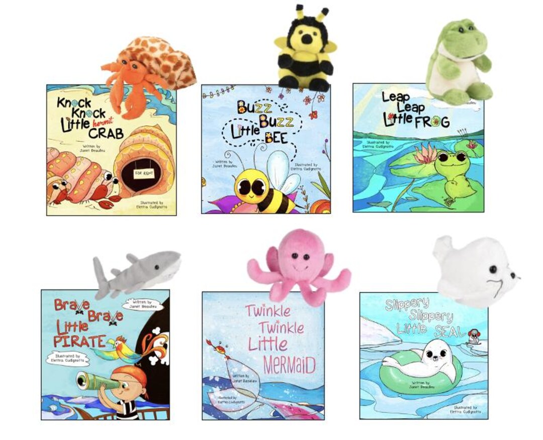 Classroom Book & Plush Set - Etsy