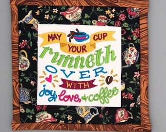 My Cup Runneth Over Sign - Etsy