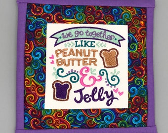 We Go Together Like Peanut Butter and Jelly Svg - Etsy
