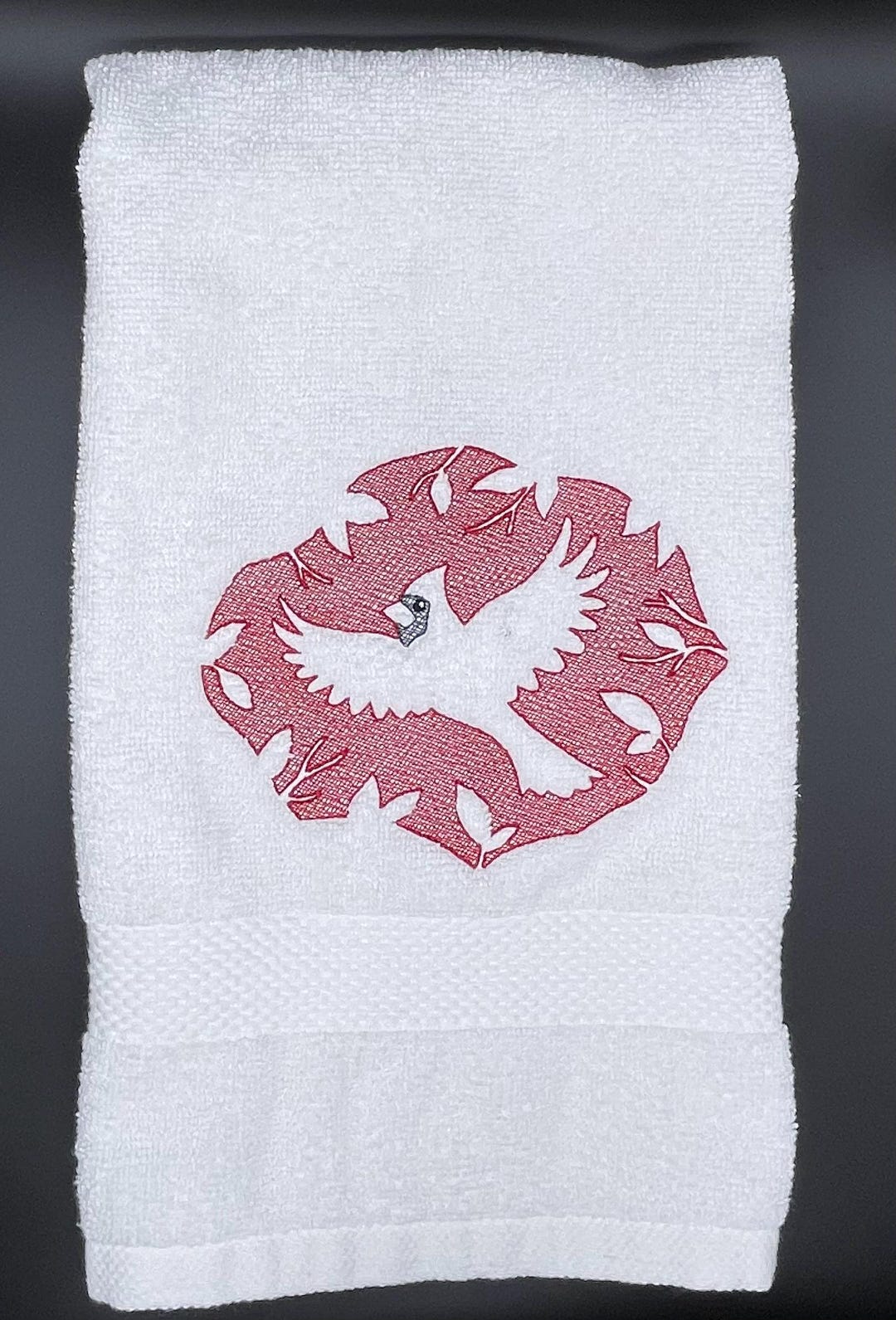 Flying Cardinal-embossed - Etsy