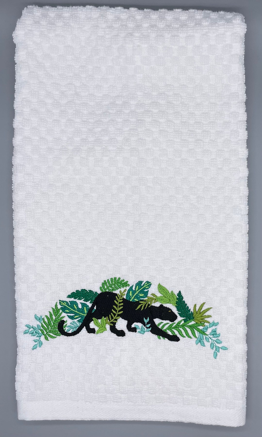 Jungle Paradise and Panther Border - Etsy