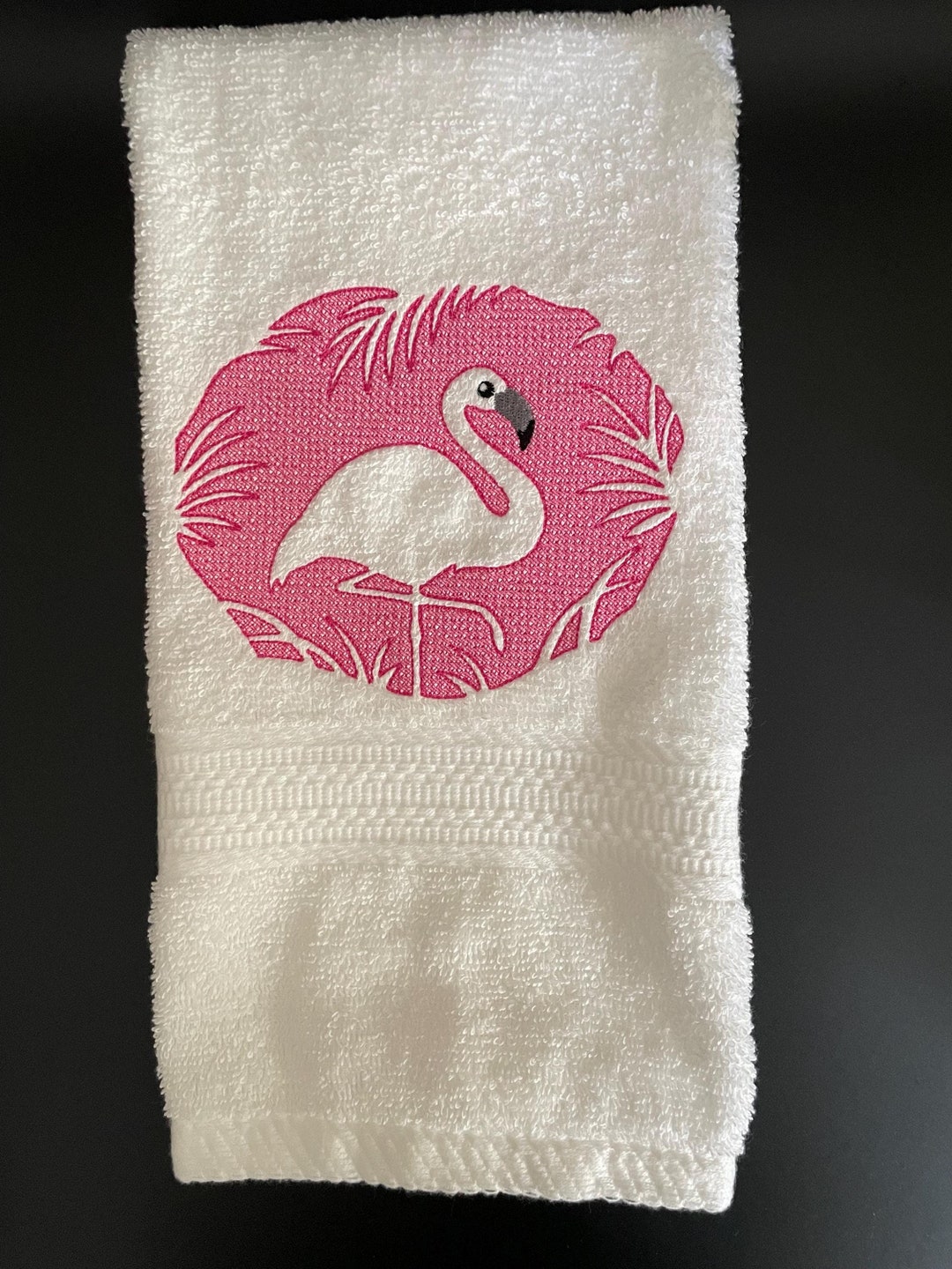 Summer Flamingo-embossed - Etsy