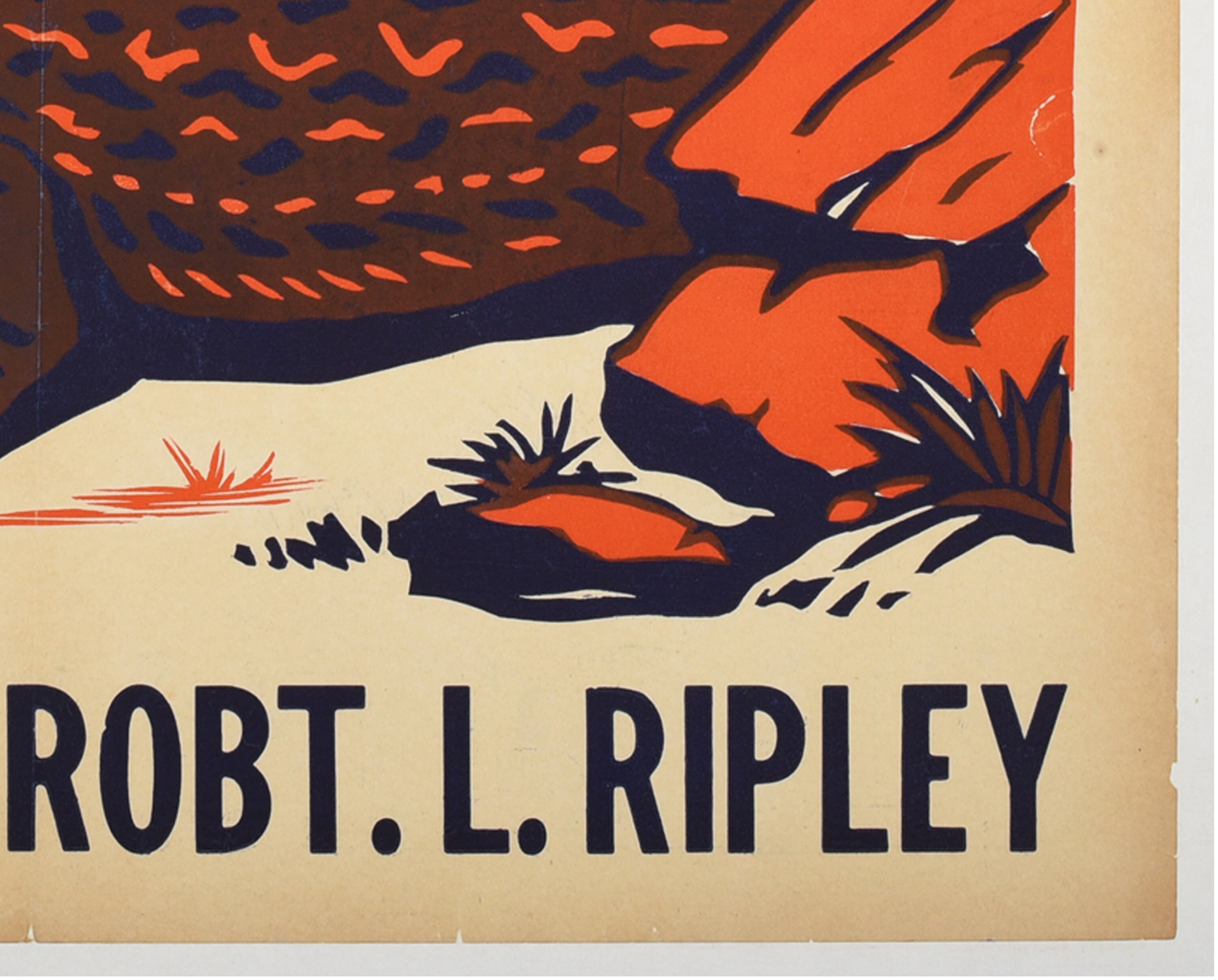 Original Vintage 30s Believe It or Not Oddities Poster by Leroy Robert ...