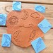 Moon Sun Clouds Constellation Comet Polymer Clay Stamp, Clay Stamps ...