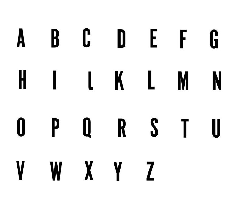 Mini Letter Cutters Alphabet Polymer Clay Cutter Miniature - Etsy