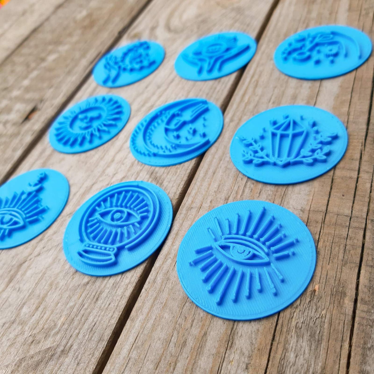 Polymer Clay Boho Stamp Bohemian Stamp Polymer Clay Art | Etsy