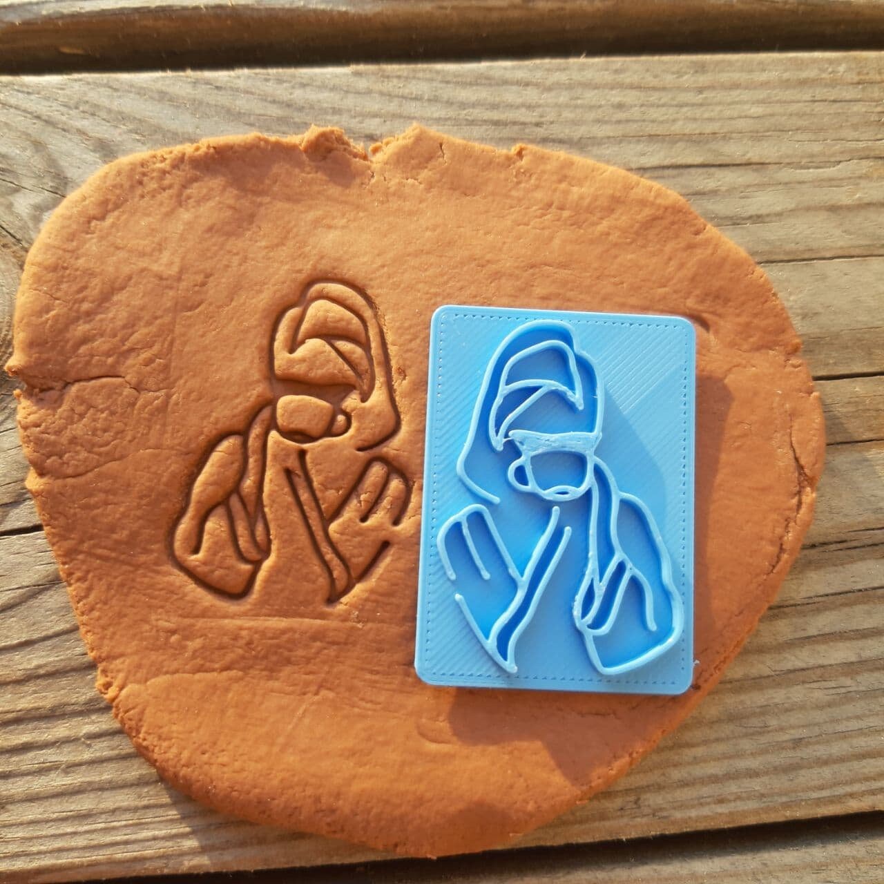 Female Body Embosser Womens Body Clay Earrings Polymer Clay - Etsy