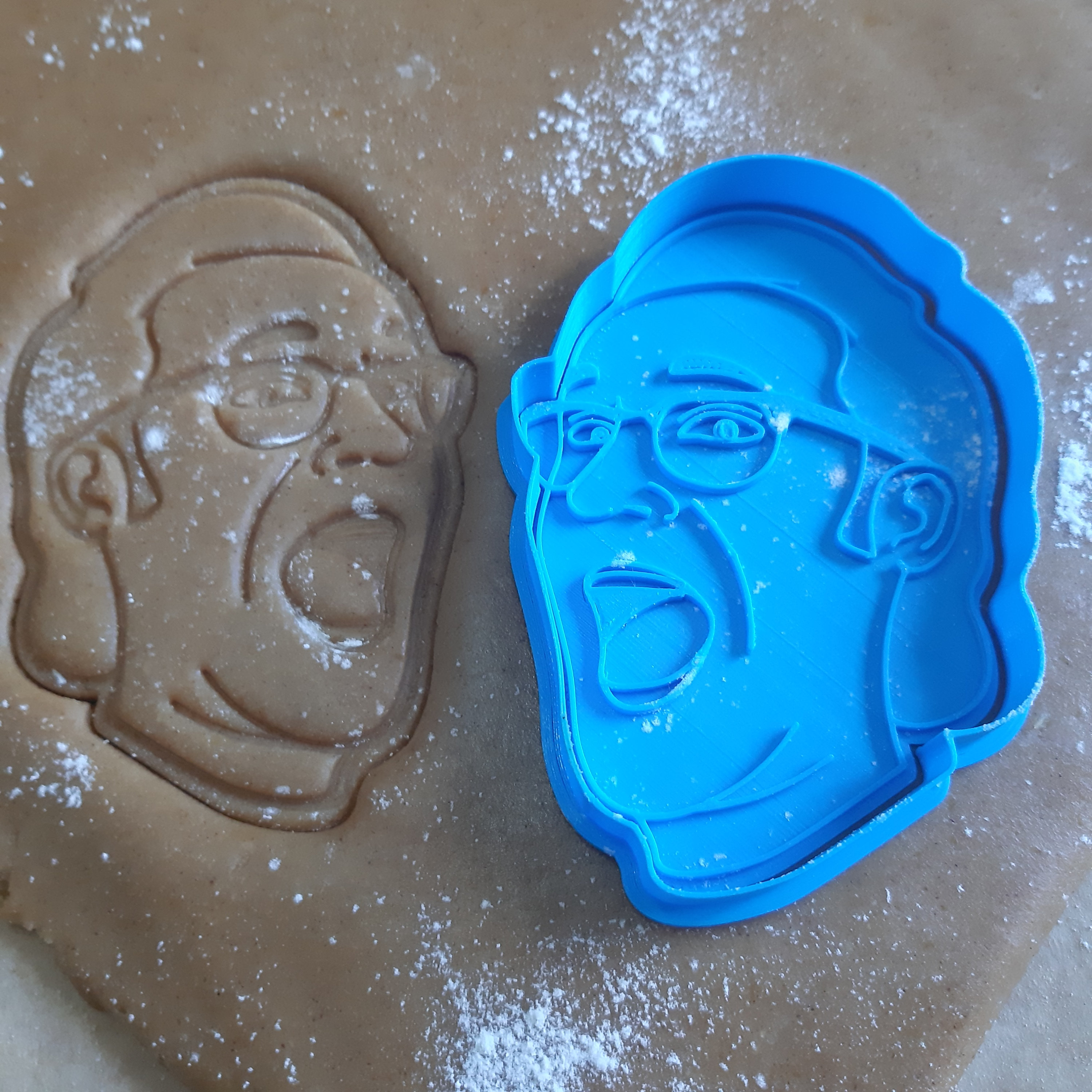 Custom face cookie cutter Face on a cookie Face cookie | Etsy