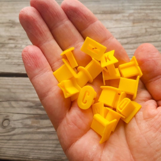 English Alphabet Set 26 Pcs Cookie Cutters Alphabet Cutters - Etsy