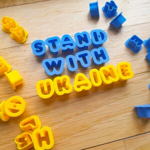 Mini Tiny Alphabet Letters Polymer Clay Cutter, Miniature English ...