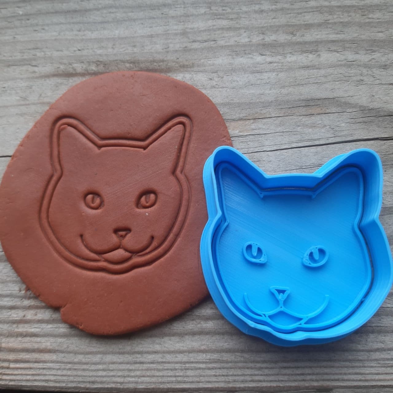 Cat Cookie Cutter Cat Face Cookie Cutter Cat Treats Cat - Etsy