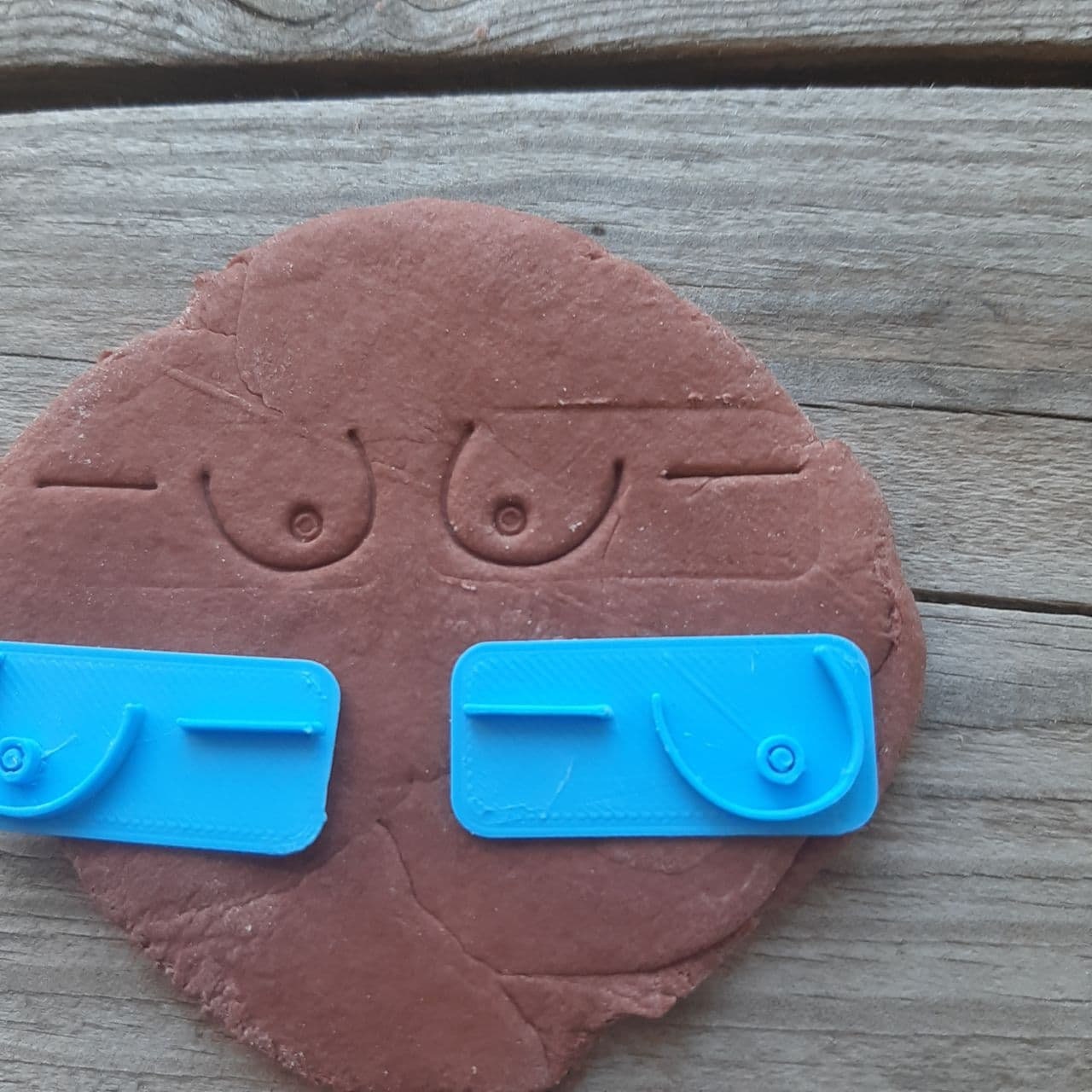 Female Body Breast Line Art Embosser Stamp Boob Stamps - Etsy