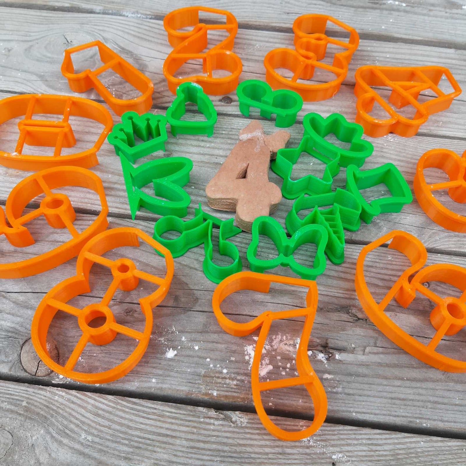 Number Cookie Cutters Full Set 0-9 Number Cookie Cutter Set - Etsy