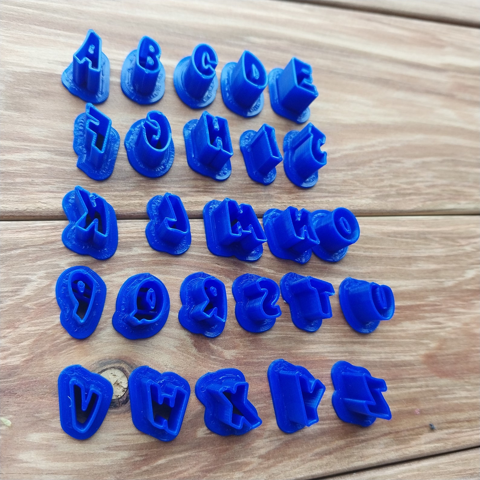 Cartoon English Alphabet Letters Cutters Alphabet Cutter - Etsy