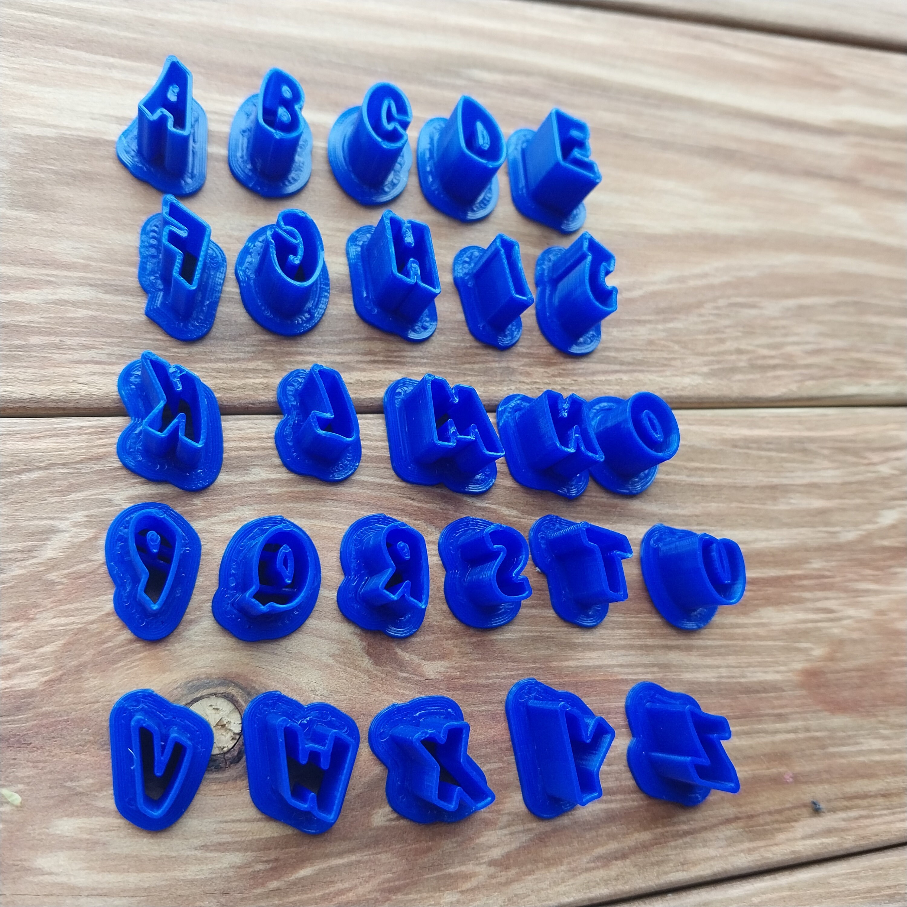 Cartoon English Alphabet Letters Cutters Alphabet Cutter - Etsy