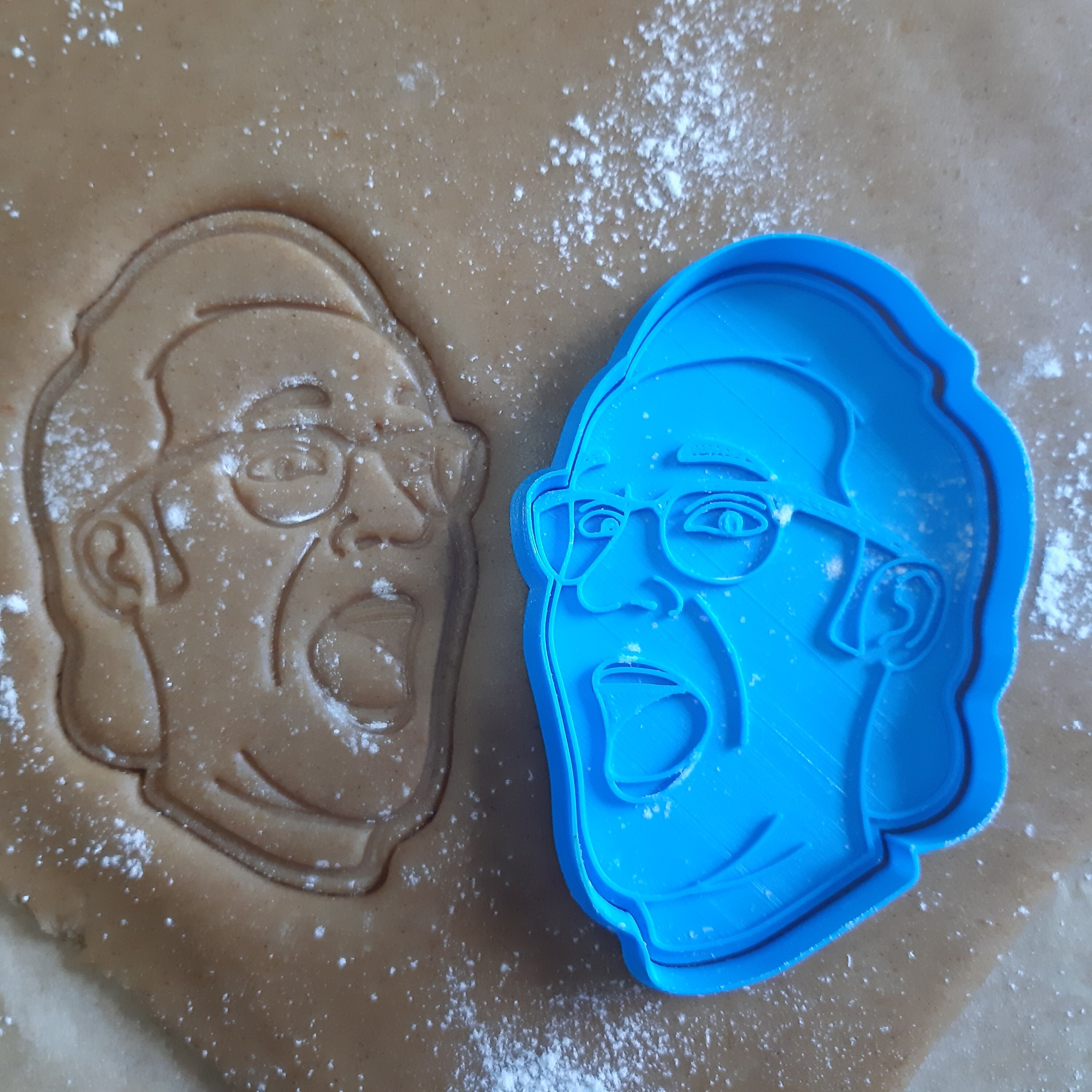 Custom face cookie cutter Face on a cookie Face cookie | Etsy